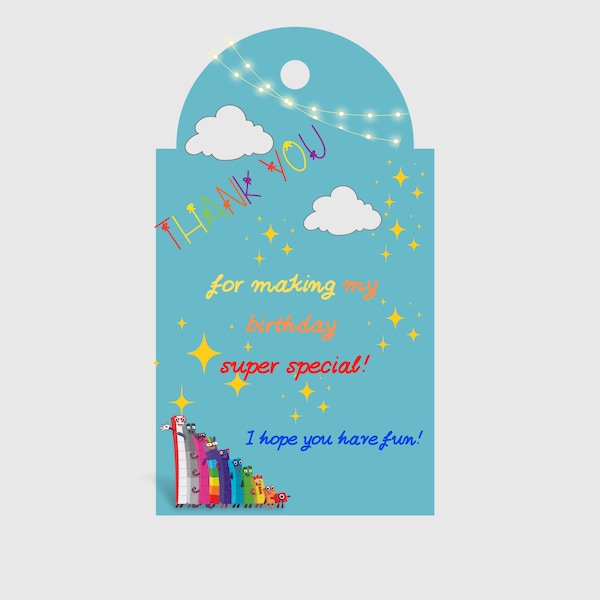 Numberblocks Party - Etsy UK