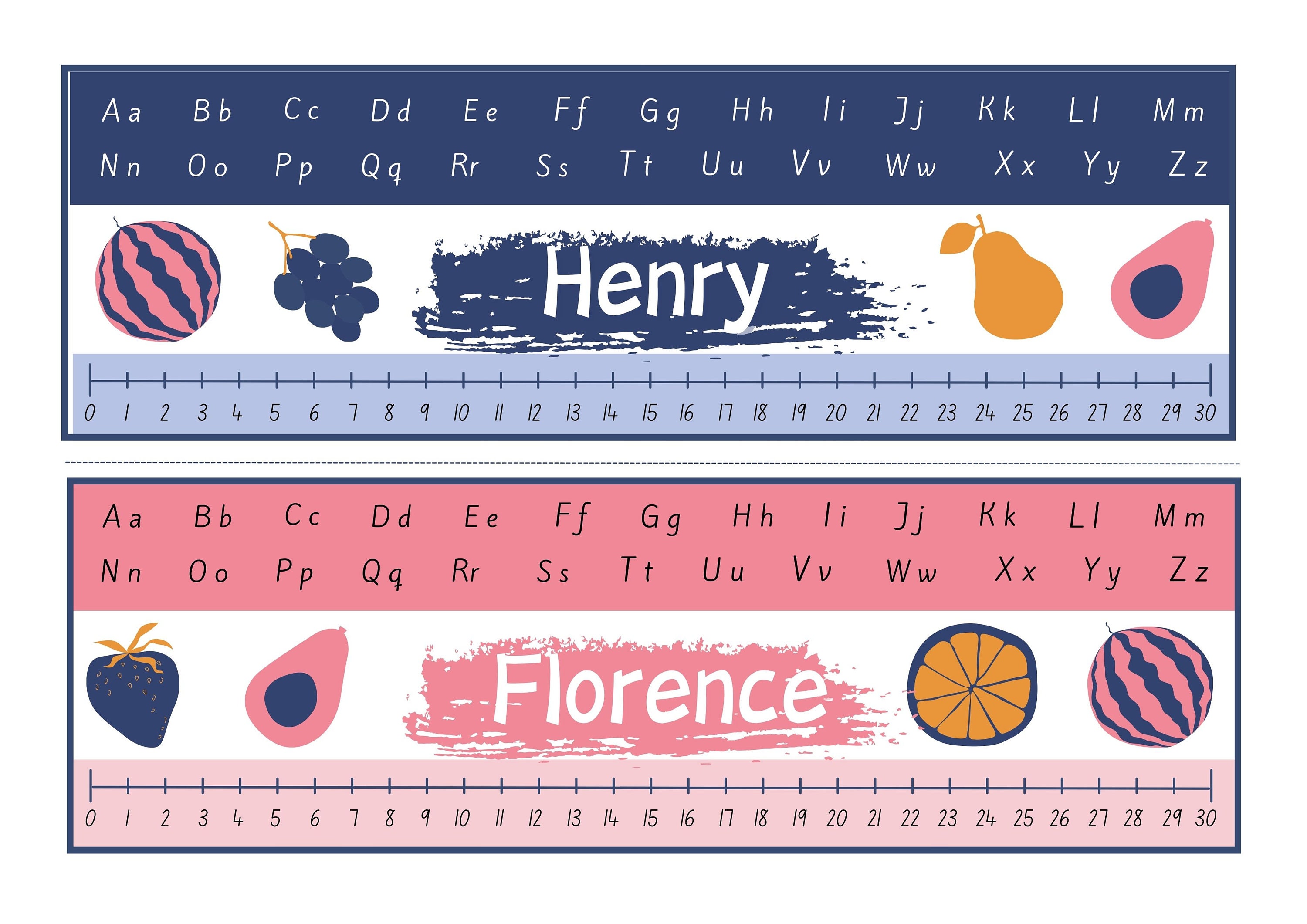 Editable Digital Student Desk Plates, Student Name Cards, Student Desk ...