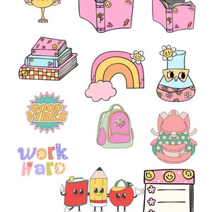 Groovy Retro Teacher Png Back to School Png Disco Back to School ...