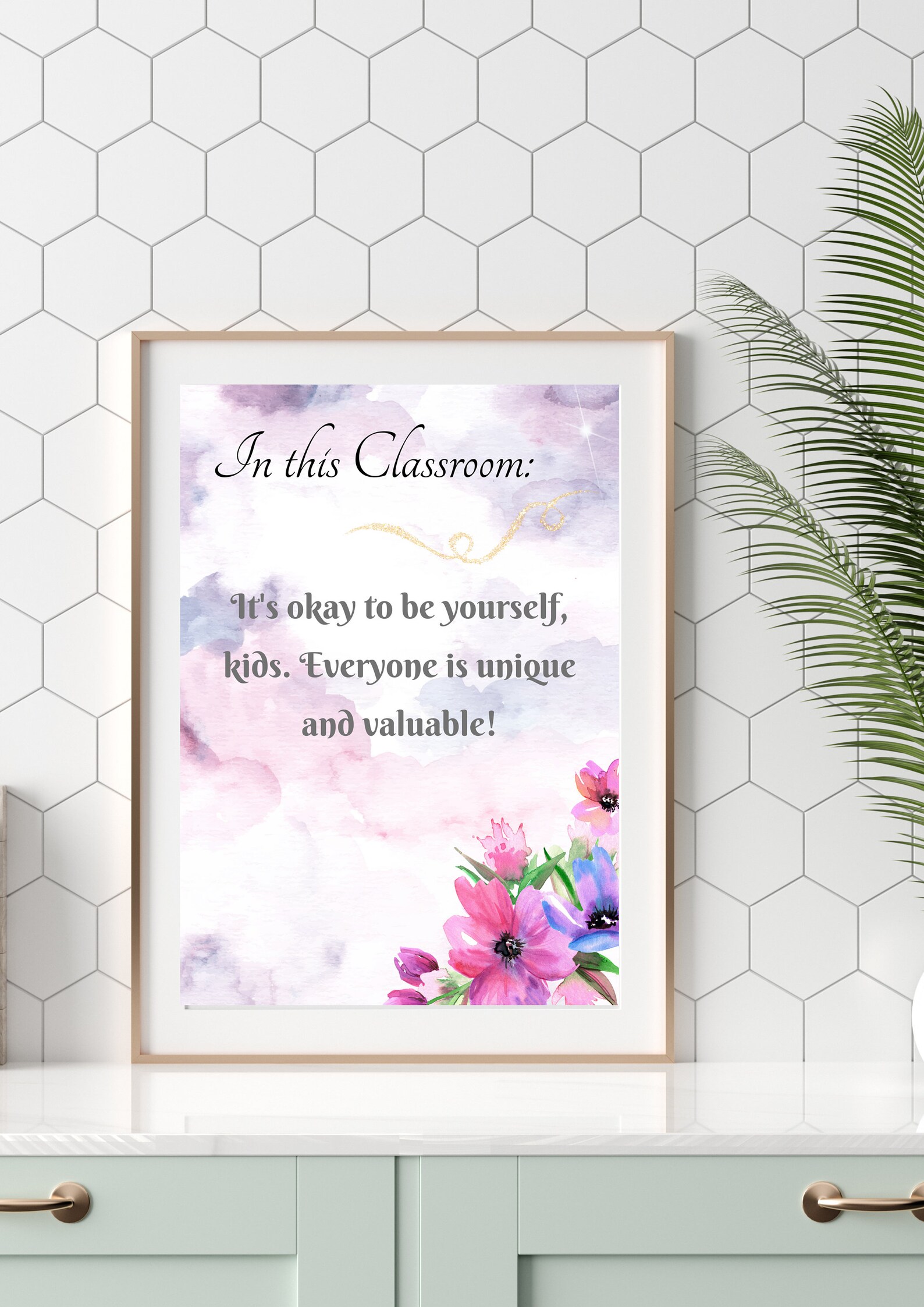 In This Classroom 4 Poster, Teacher Back to School , First Day of ...