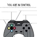 In Control Video Game Therapy Worksheet - Etsy