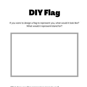 DIY Pride Flag Therapy Worksheet - Etsy