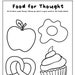 Food for Thought Check-in SEL Worksheet - Etsy