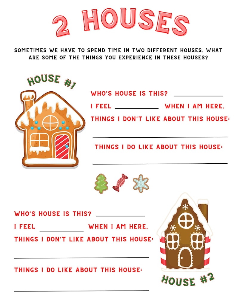Kids Therapy Worksheet - Etsy