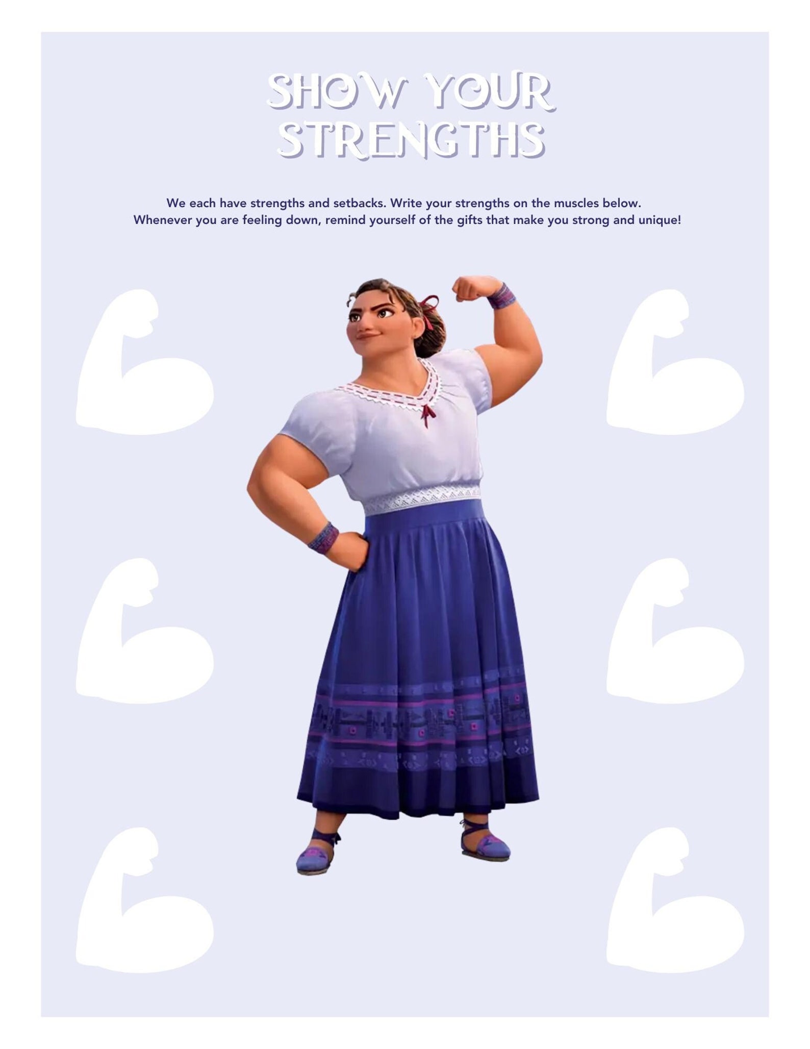Encanto Identifying Strengths SEL Therapy Worksheet - Etsy