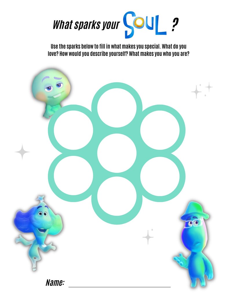 SEL Soul Child Therapy/classroom Worksheet - Etsy
