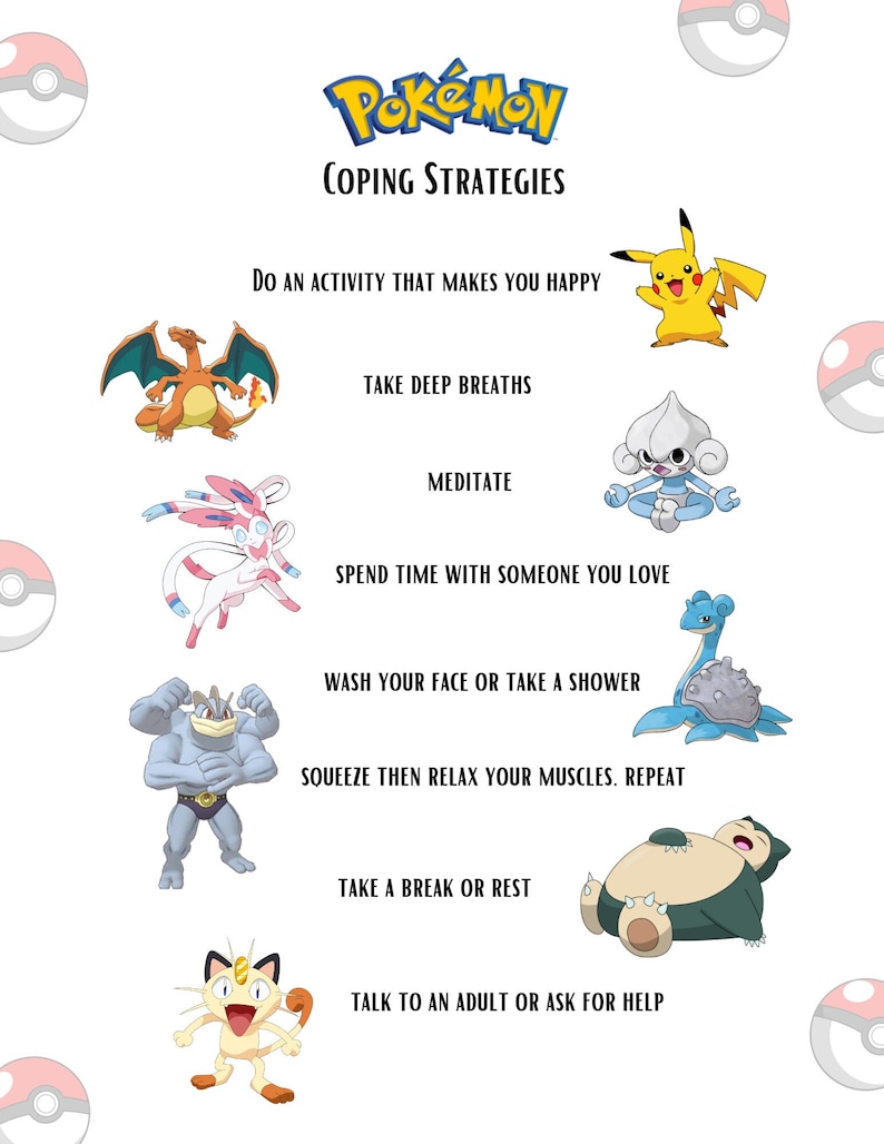 Pokèmon Coping Strategies - Etsy