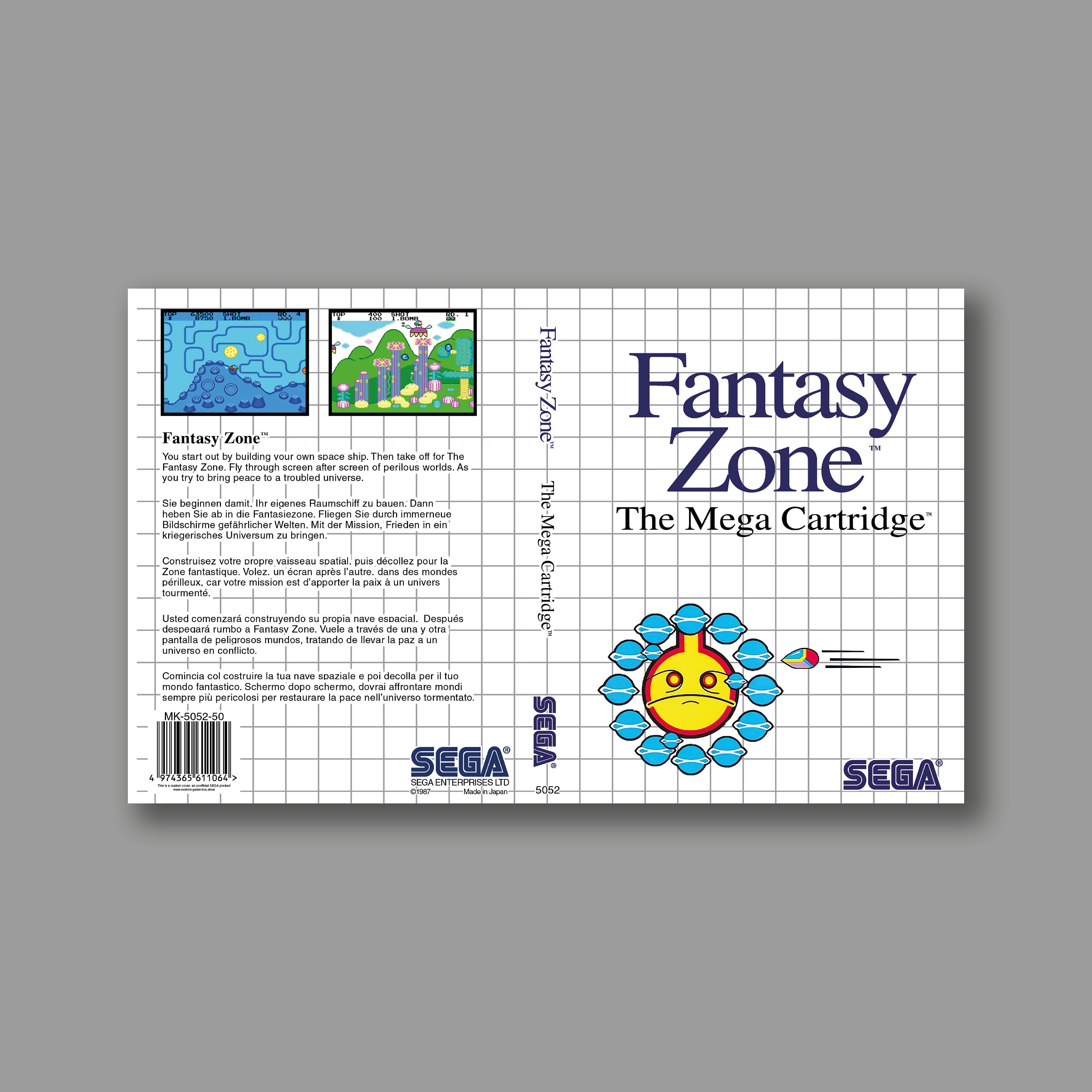 Sega Master System Game Covers