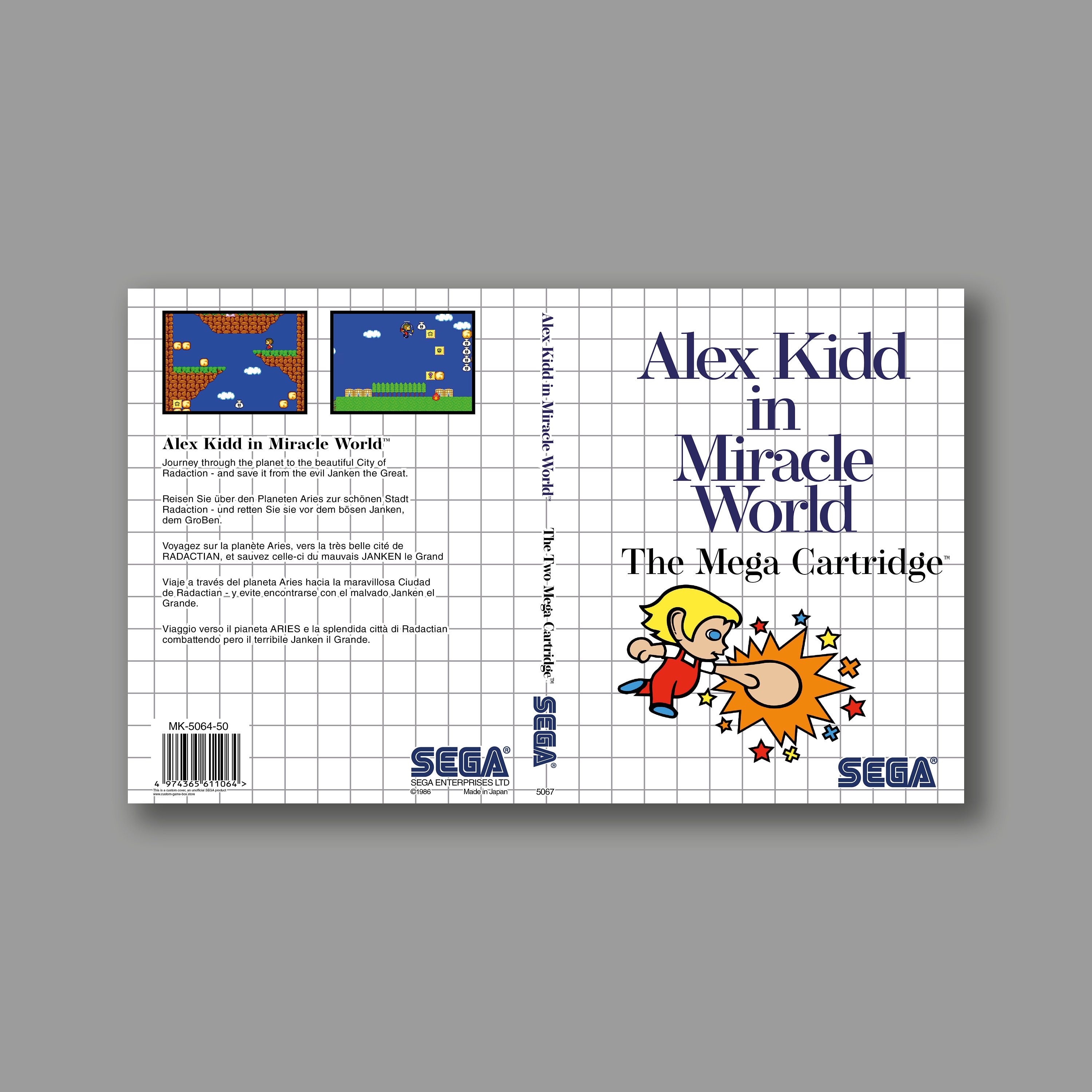 Sega Master System Game Covers