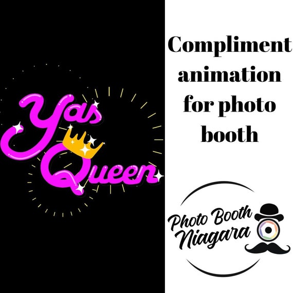 Photo Booth Animation MP4 Compliment - Etsy