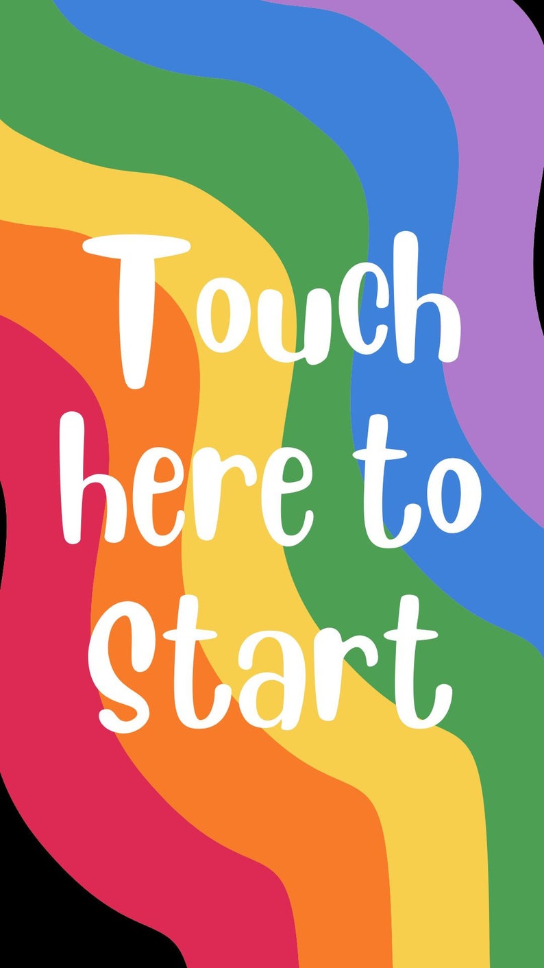 Photo Booth Animation | Touch Here to Start Screen | MP4 - Etsy