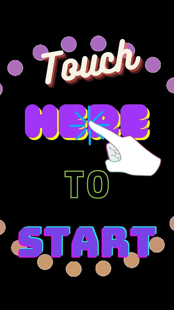 Photo Booth Animation Touch Here to Start Screen MP4 - Etsy