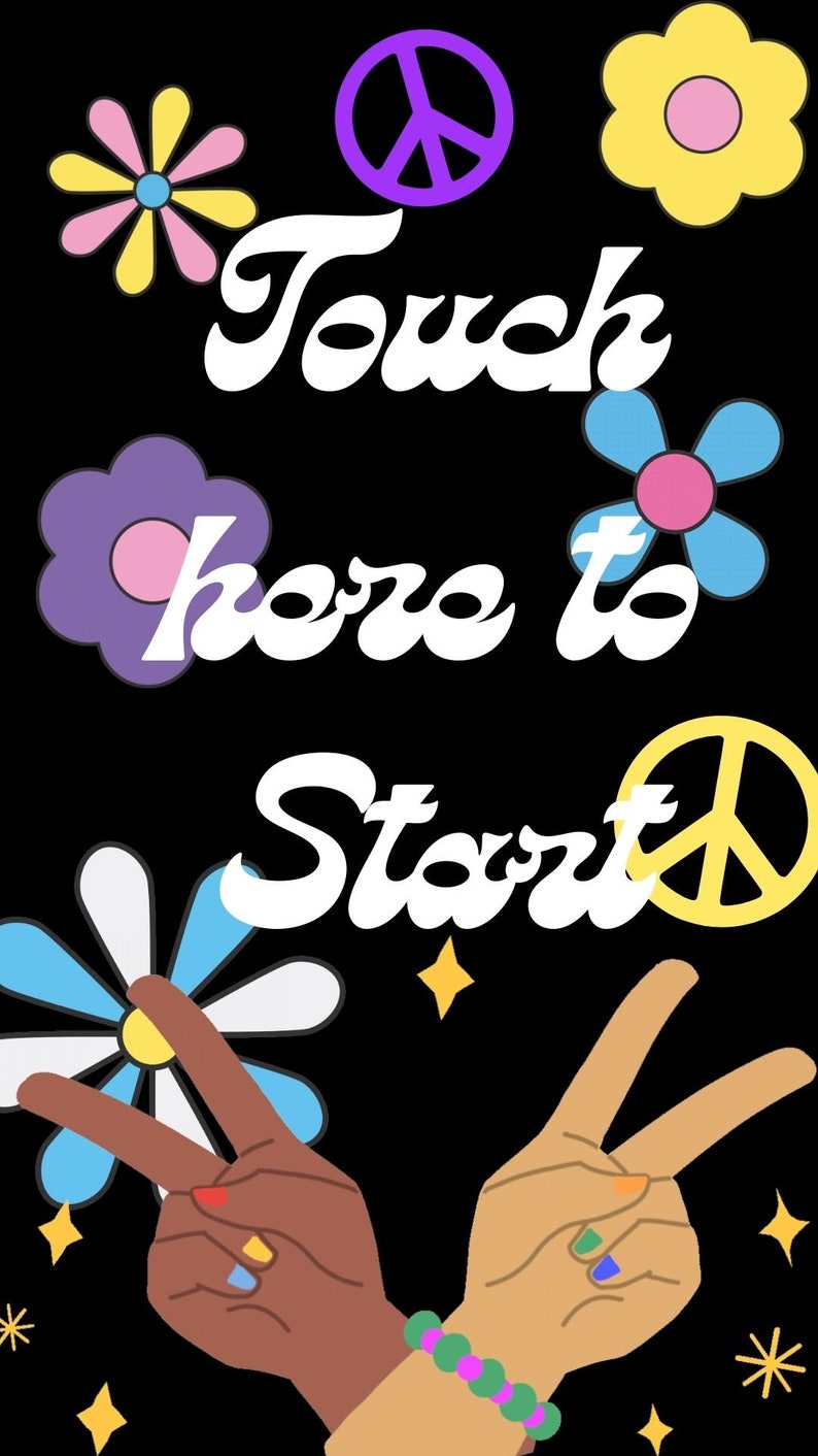 Photo Booth Animation | Touch Here to Start Screen | MP4 - Etsy