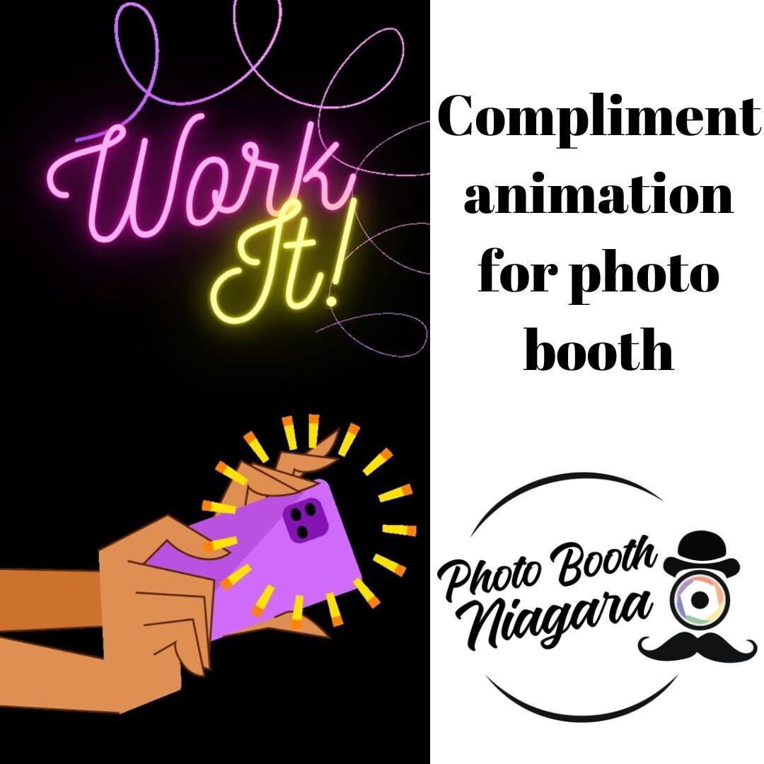 Photo Booth Animation Mirror Booth Animation | MP4 Animation | Work It ...