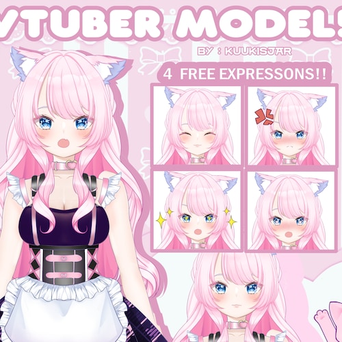 Valorant Sage Live2d Cat Vtuber Modelavatar Etsy Israel