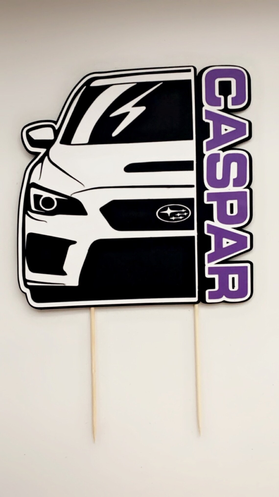 Subaru Car Cake Topper - Etsy