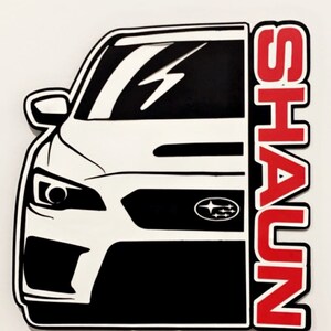 Subaru Car Cake Topper - Etsy