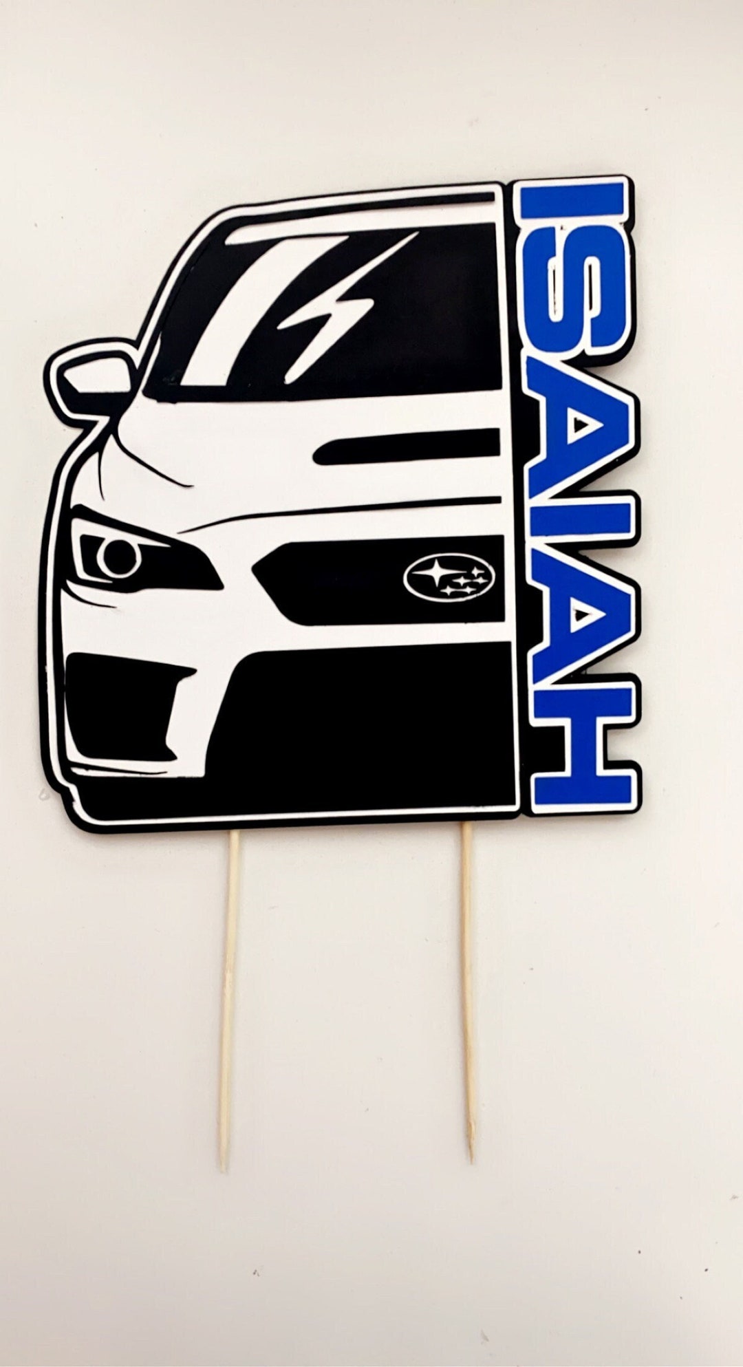 Subaru Car Cake Topper - Etsy
