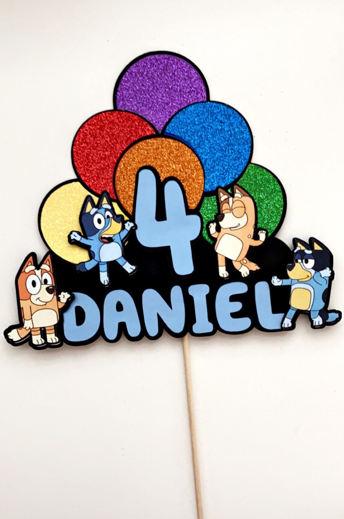 Bluey Cake Topper - Etsy