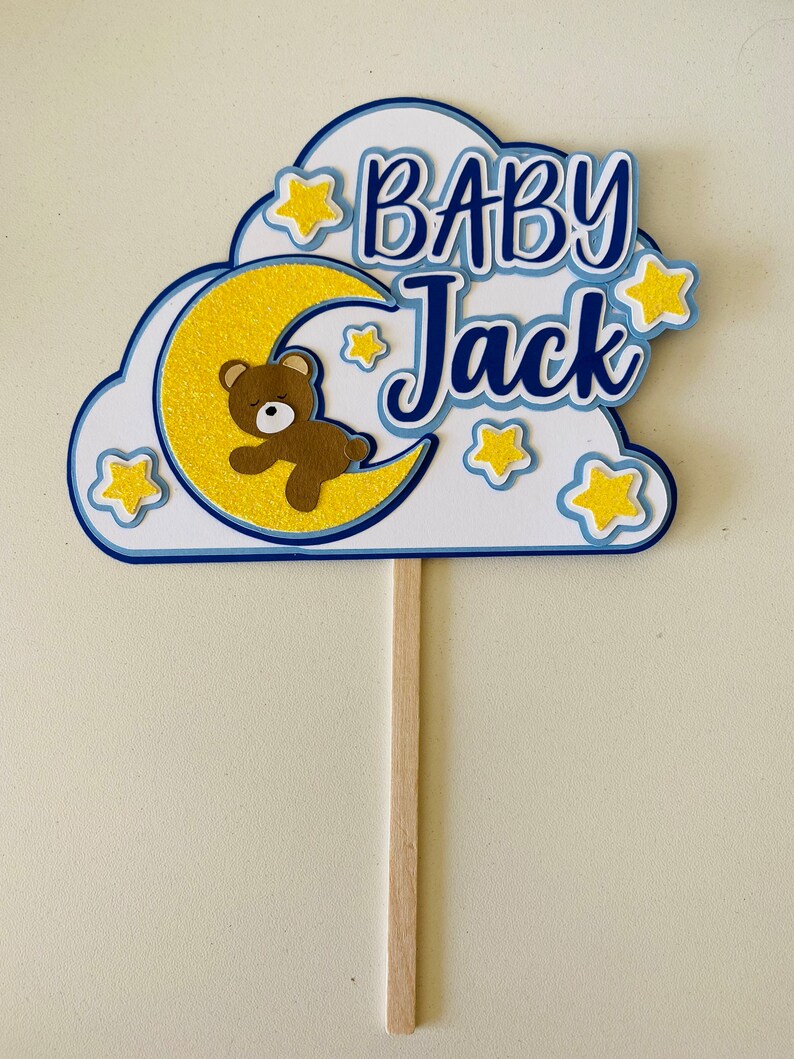 Baby Shower Cake Topper - Etsy