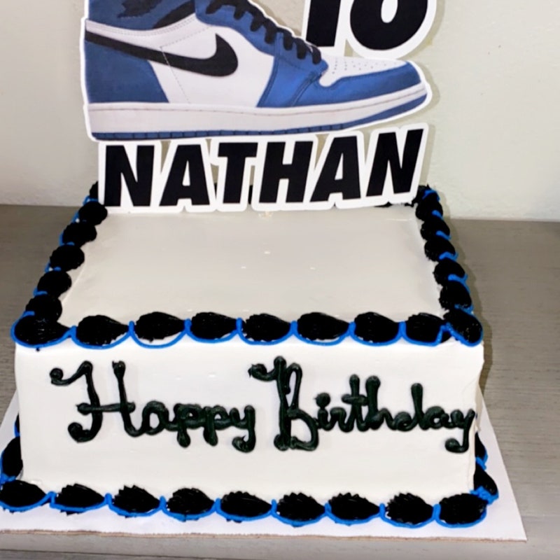 Jordan Cake Topper - Etsy