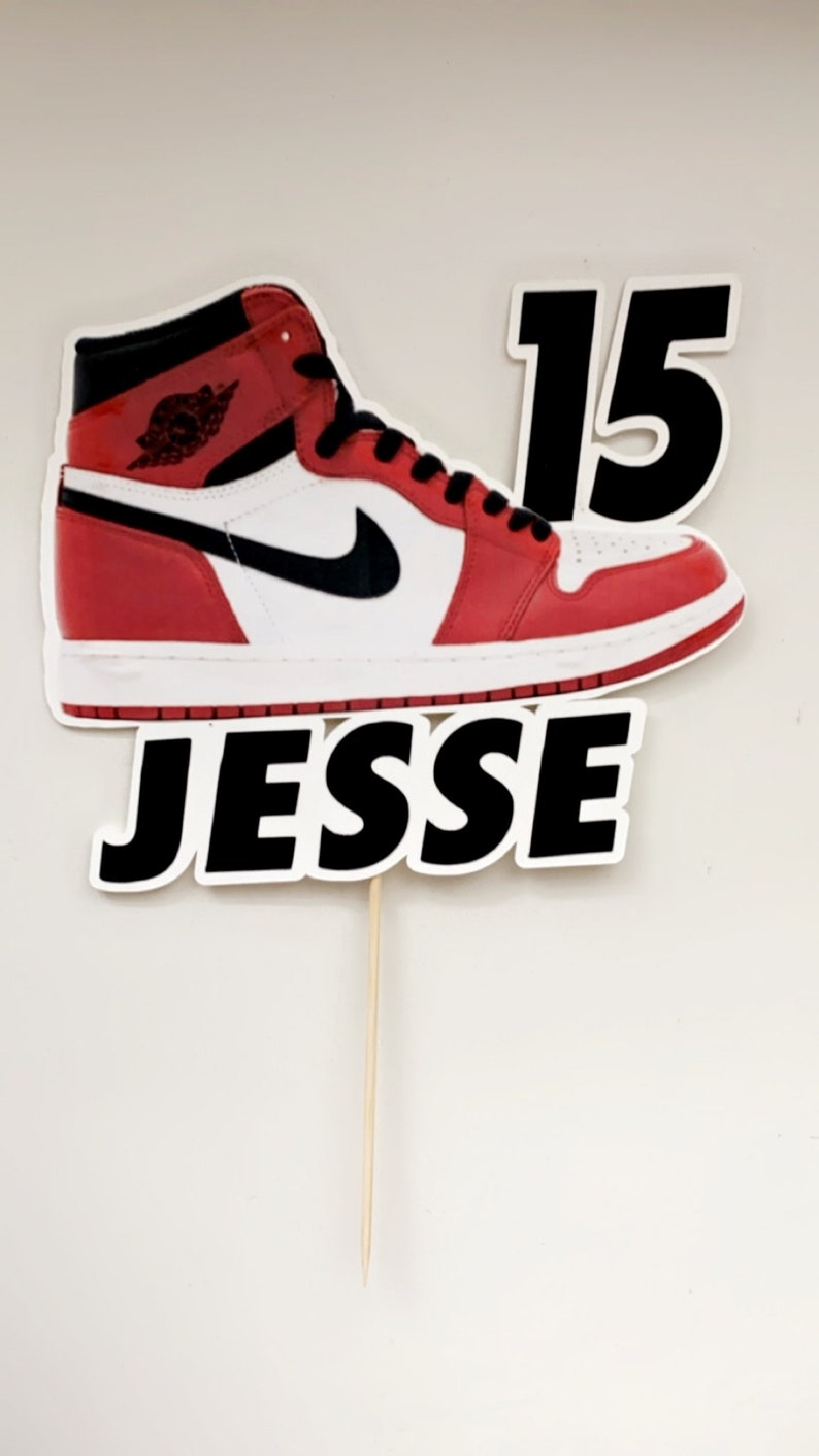 Sneakers Cake Topper - Etsy