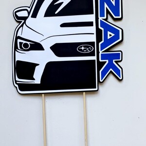 Subaru Car Cake Topper - Etsy
