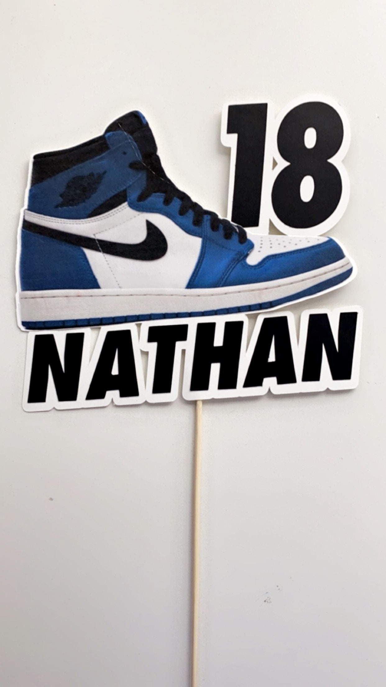 Sneakers Cake Topper - Etsy