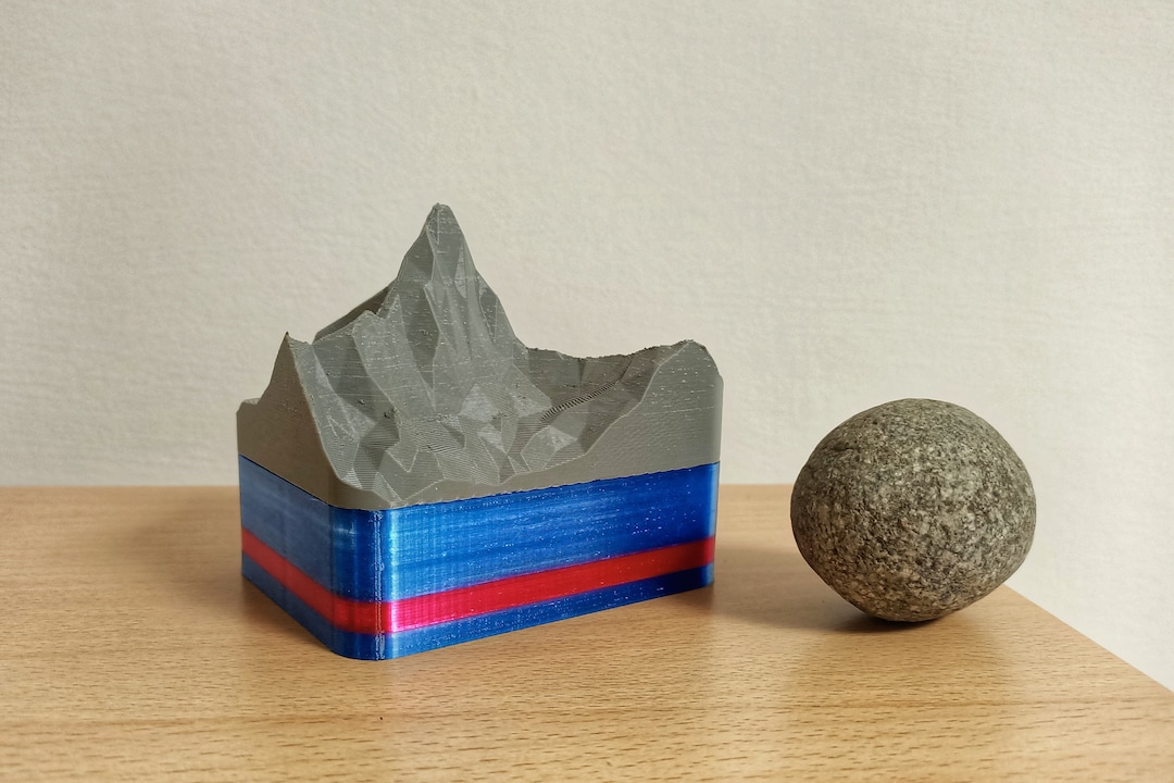 Cervino 3d Print Box Matterhorn STL Files - Etsy