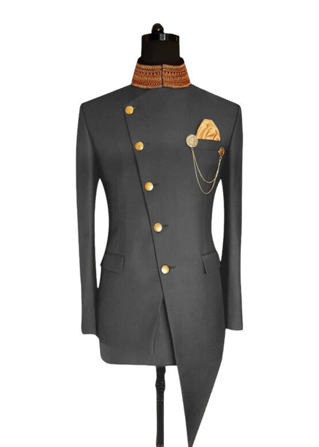 Luxurious Lycra Embroidery Prince Suit Handcrafted Elegance - Etsy