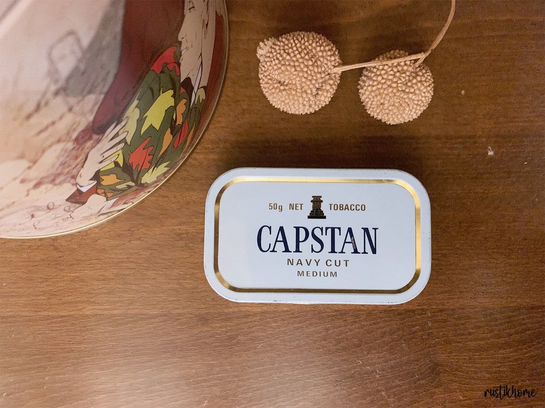 Capstan Navy Cut Pipe Tobacco Tin - Etsy