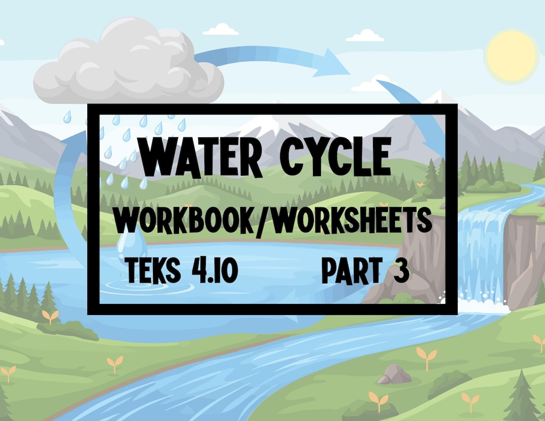4th Grade Science Workbook: Water Cycle & Precipitation (part 3 ...