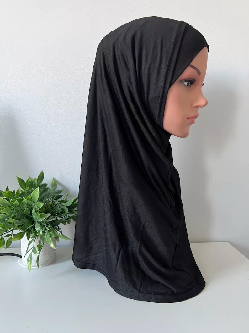 Muslim Women COTTON JERSEY 2 Piece Al Amira Hijab - Etsy