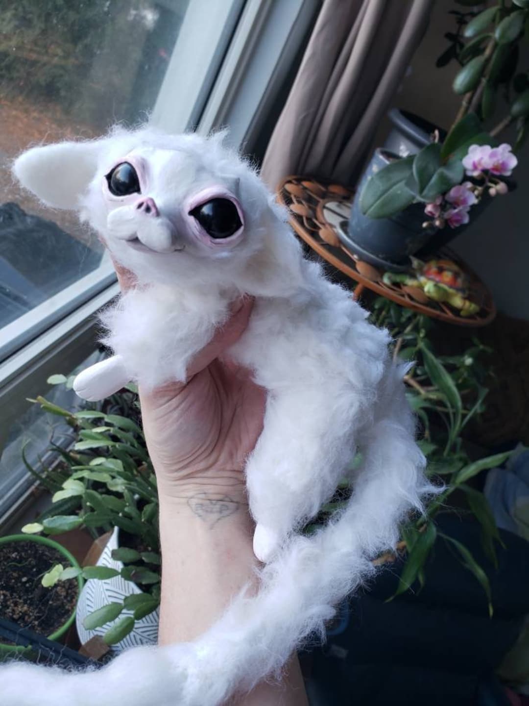 Baby Falkor, Baby Dragon, Falkor, Art Doll - Etsy