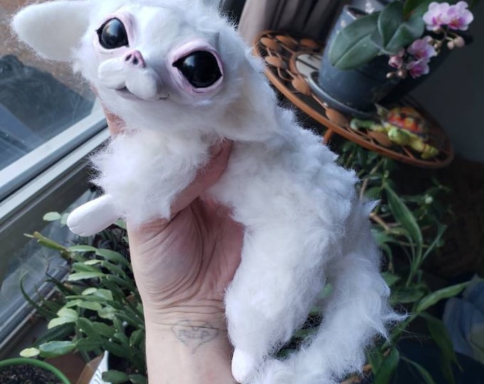 Baby Falkor, Baby Dragon, Falkor, Art Doll - Etsy