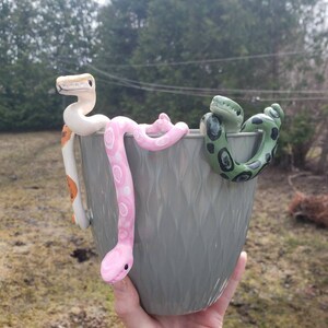 Set of 3 Snakes Bookcase Snake Planter Snake Table Top - Etsy