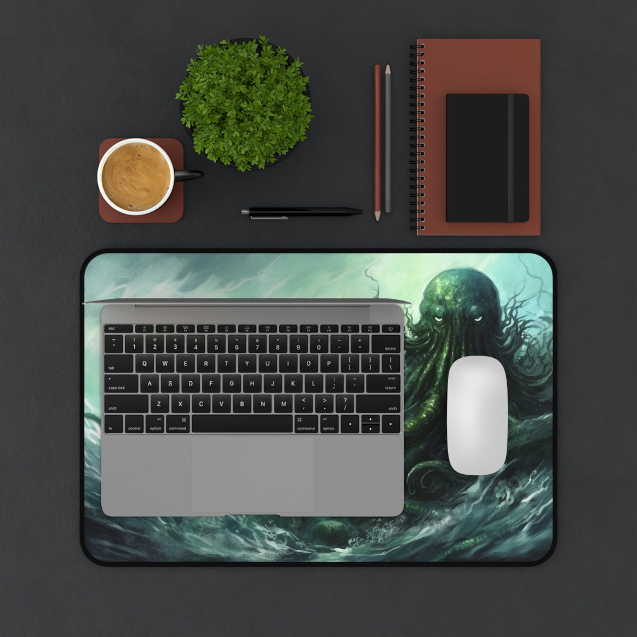 Cthulhu Desk Mat, Dnd Gift, Lovecraft, RPG Desk Pad, Eldritch Horror ...