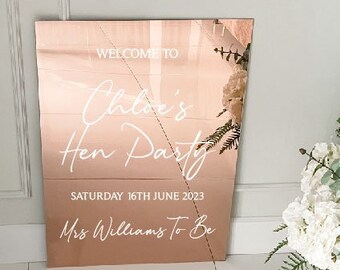 Hen Do Welcome Sign - Etsy