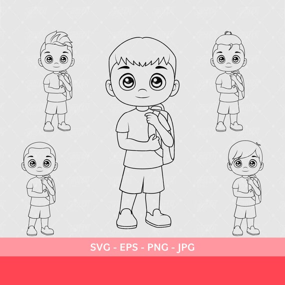 School Boy Silhouette Peekaboo Boy Svg Boy Mom Svg Little - Etsy