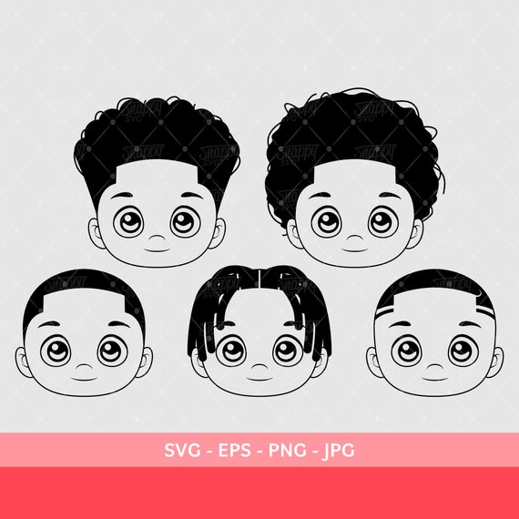 Little Boy Face Silhouette