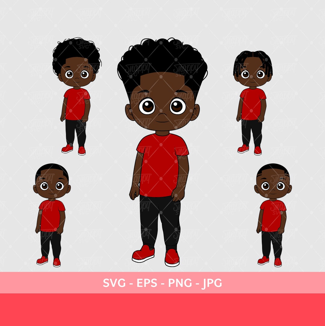 Black Boy Casual 3, Peekaboo Boy Svg, Boy Mom Svg, Little Boy Clipart ...