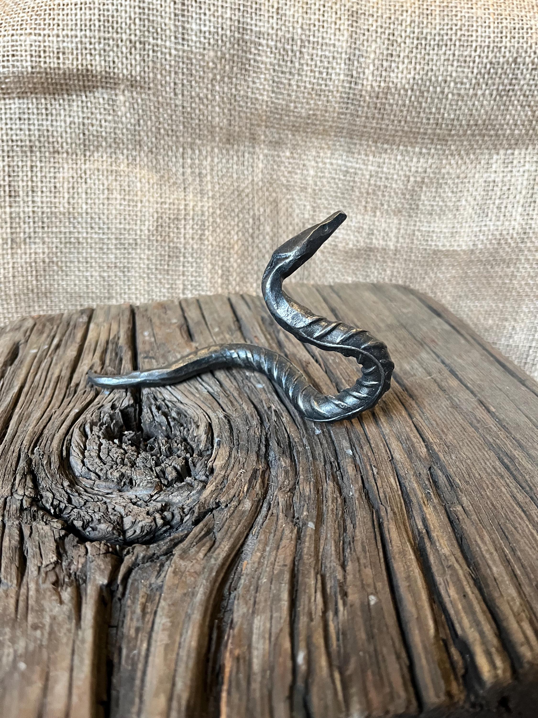 Rebar Serpent/snake Figurine - Etsy