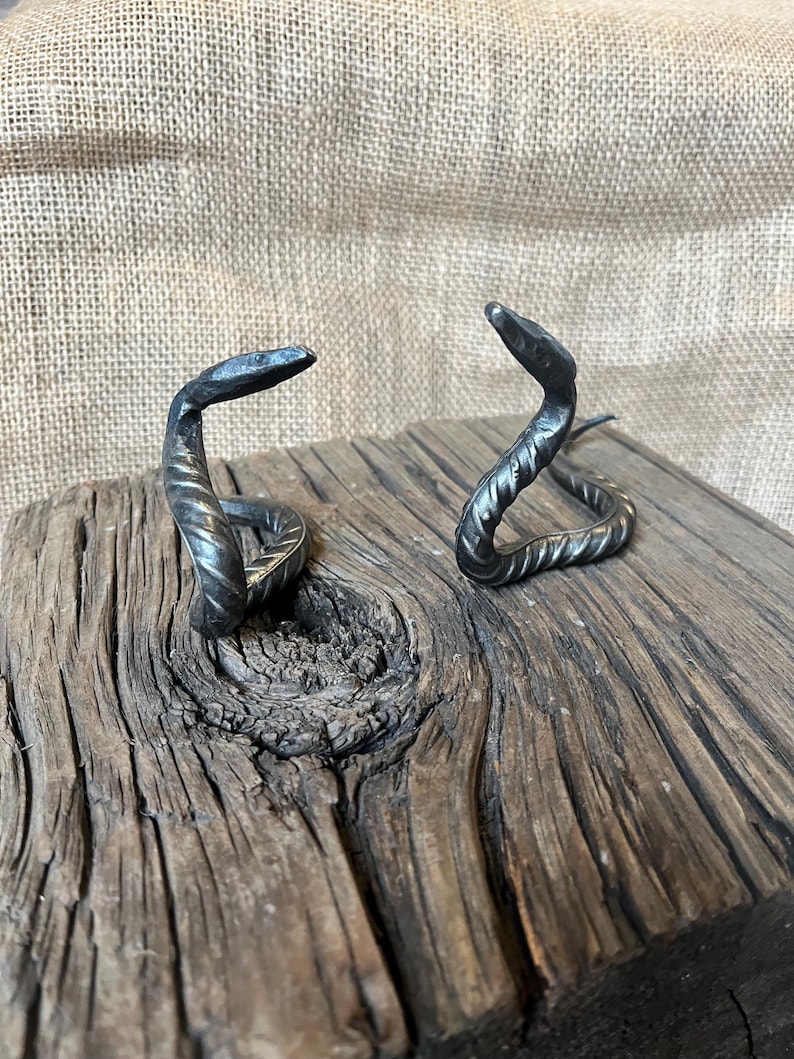 Rebar Serpent/snake Figurine - Etsy