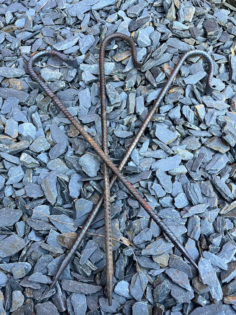Garden or Planting Stakes - Upcycled From Rebar - Etsy