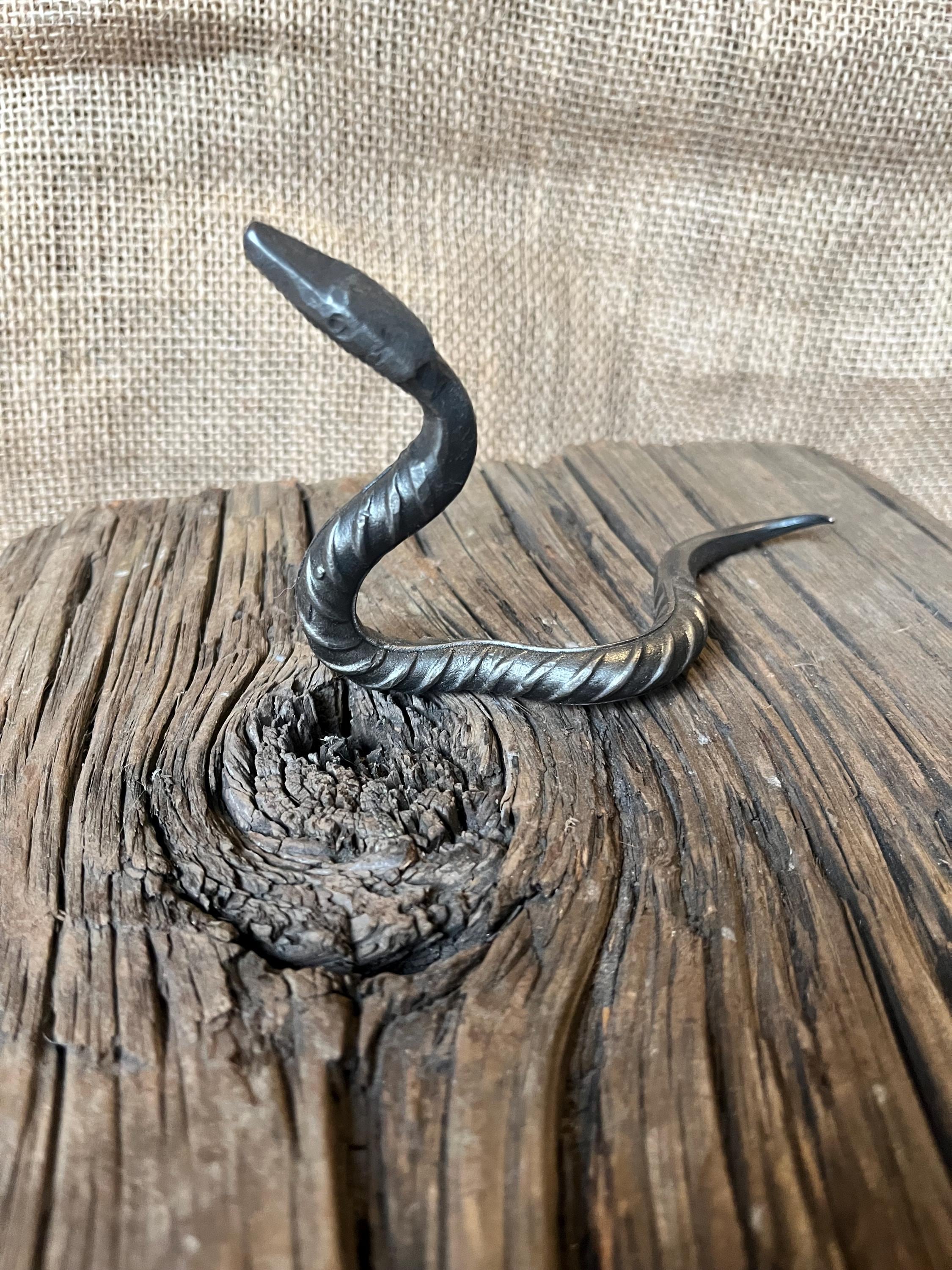 Rebar Serpent/snake Figurine - Etsy