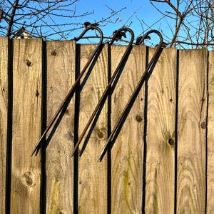 Garden or Planting Stakes - Upcycled From Rebar - Etsy