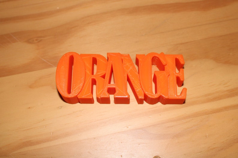 3D Printed Word/name Blocks - Etsy