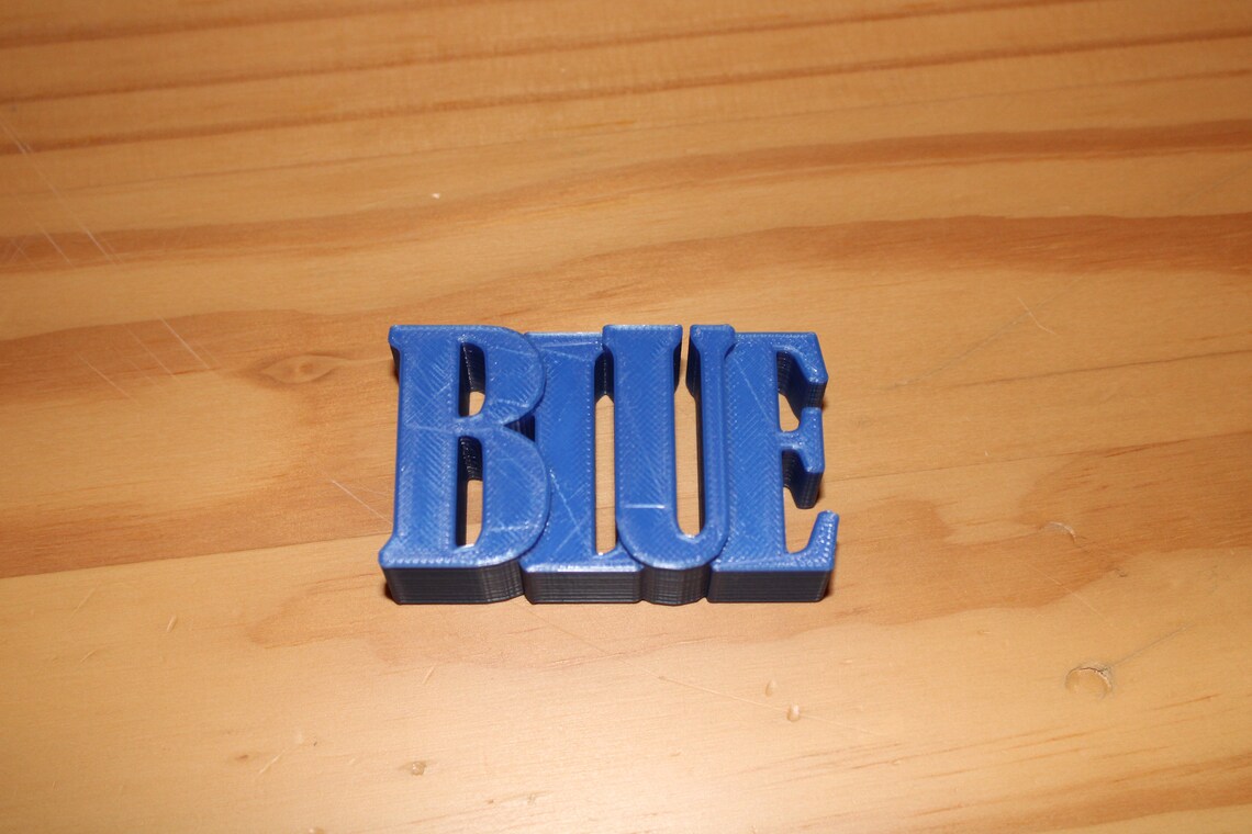 3D Printed Word/name Blocks - Etsy