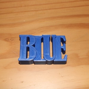 3D Printed Word/name Blocks - Etsy