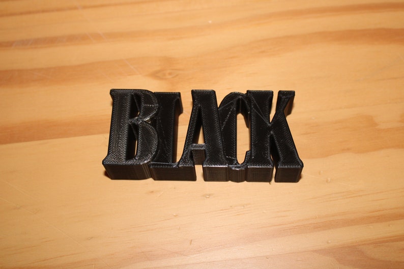 3D Printed Word/name Blocks - Etsy